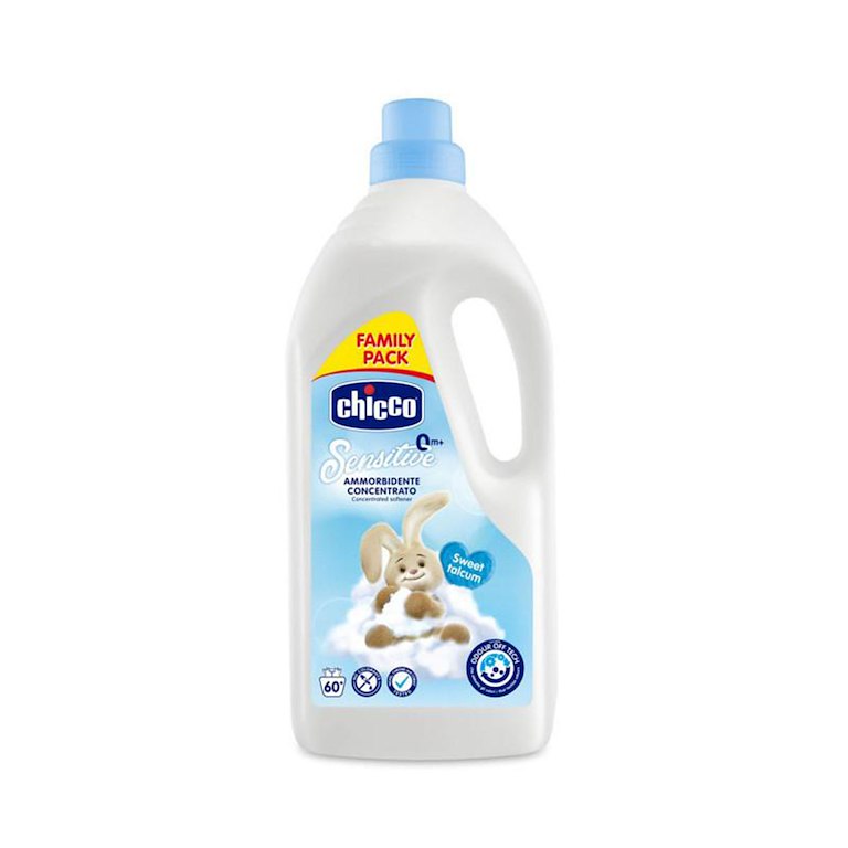 Chicco omekšivač sweet talcum, 1,5 l