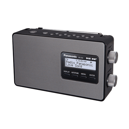 PANASONIC Radio aparat RF-D10EG-K