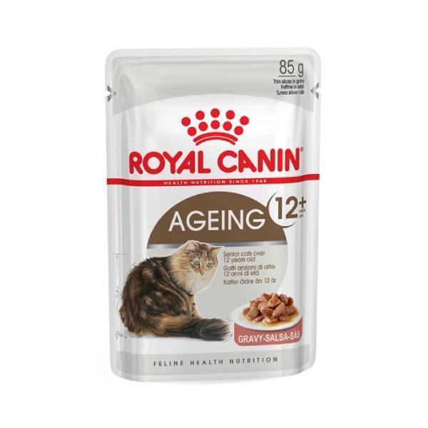 Royal Canin Ageing + 12 vlažna hrana za mačke starije od 12 god - 12 kom x 85 gr