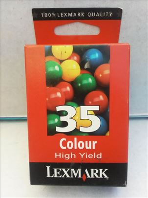 Lexmark original inks. 35 tri-colour. CENA 499 di