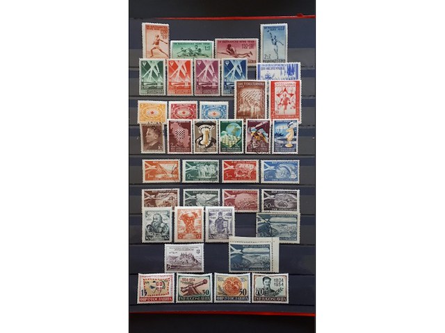 Jugoslavija lot 1 - 1938-1954. mešani kvalitet - OPIS