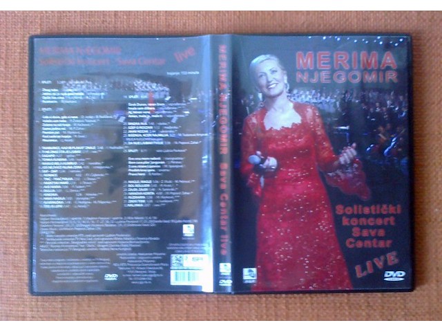 MERIMA NJEGOMIR - Solistički Koncert Sava Centar (DVD)