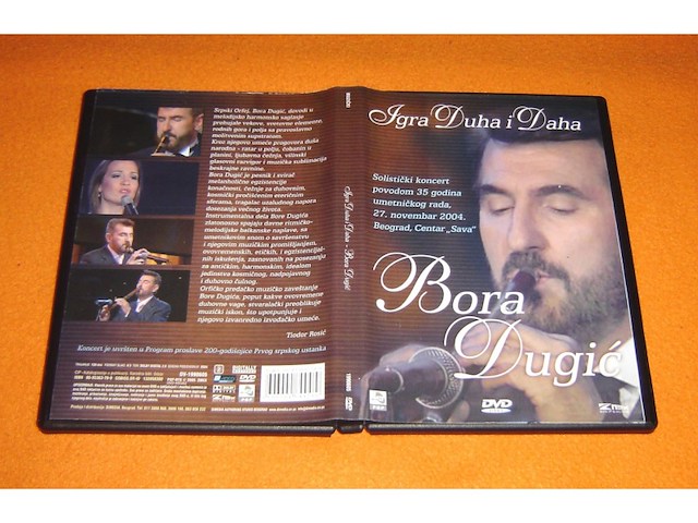 BORA DUGIĆ - Igra duha i daha (DVD koncert)