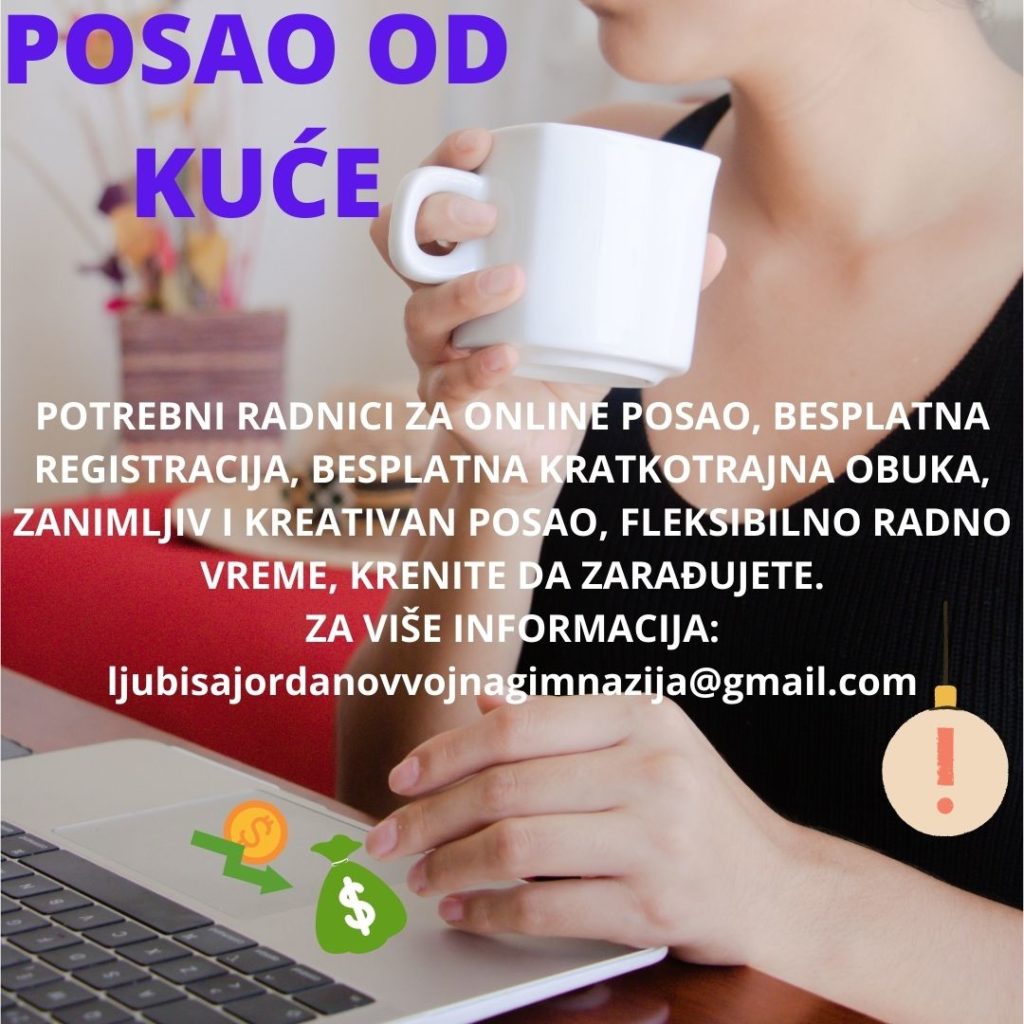 POSAO OD KUCE, ONLINE POSAO