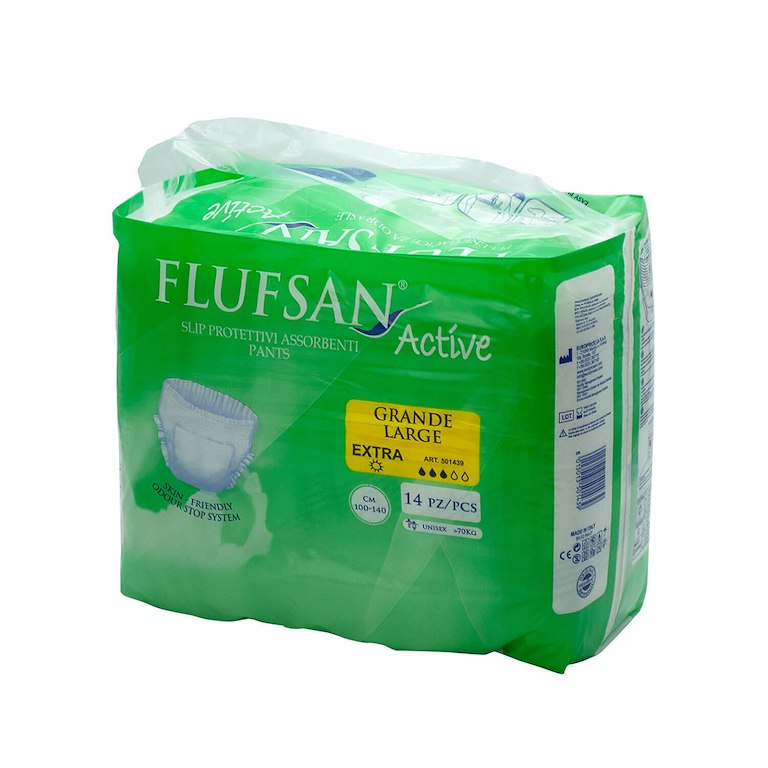 Flufsan pelene gaćice active l >70kg 14/1 flufsan