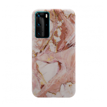 Maska Marble za Huawei P40 Pro pink.