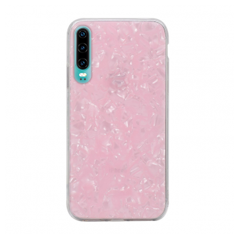 Maska Seashell za Huawei P30 pink