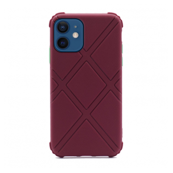 Maska Shield za iPhone 12 mini bordo