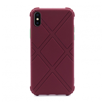 Maska Shield za iPhone X/ XS bordo