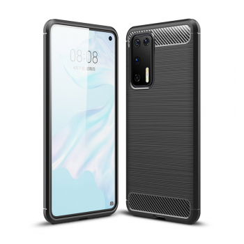 Maska Silicone Defender za Huawei P40 crna.