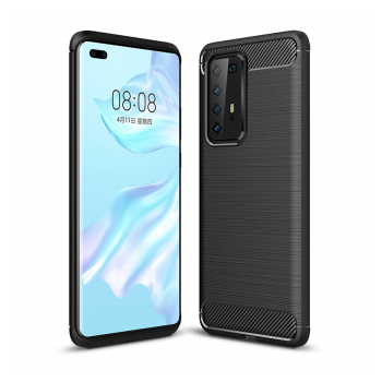 Maska Silicone Defender za Huawei P40 Pro crna.