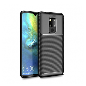 Maska Carbon Defender za Huawei Mate 20 X crna.