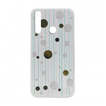 Maska Electric lush za Huawei Y6p stripe dot.