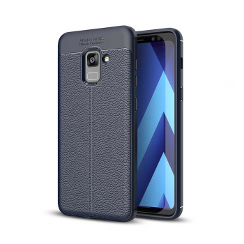 Maska Elegant man exclusive za Samsung A8 Plus/ A730 (2018) tamno plava.