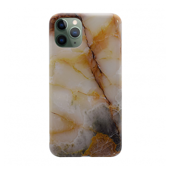 MASKA MARBLE ZA IPHONE 11 PRO ZLATNA.