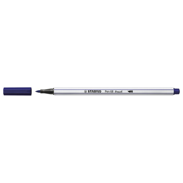 STABILO Pen 68 Brush 22 Prussian blue