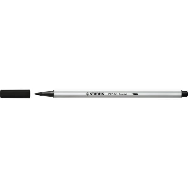 STABILO Pen 68 Brush 46 Black