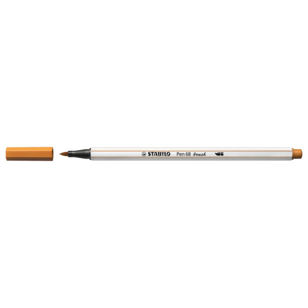 STABILO Pen 68 Brush 89 Dark ocher