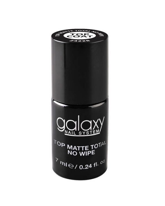 Mat završni sloj za trajni lak UV/LED GALAXY Top Coat No Wipe 7ml