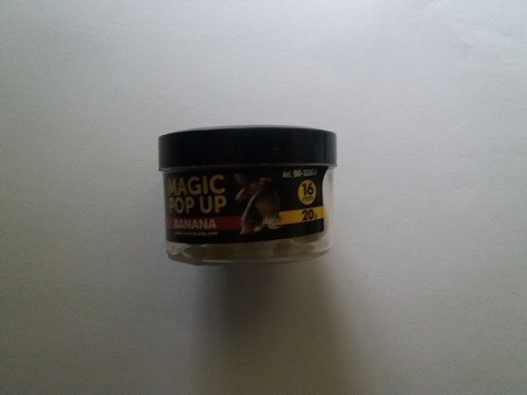 Magic pop up boile 16 mm BANANA Extra Carp