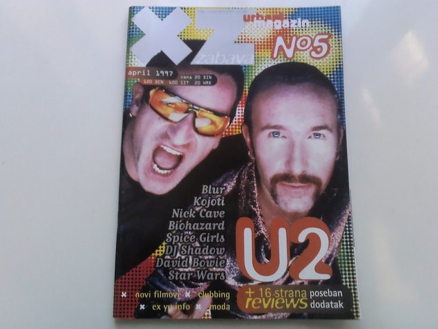Časopis XZ ZABAVA br. 5, april 1997.
