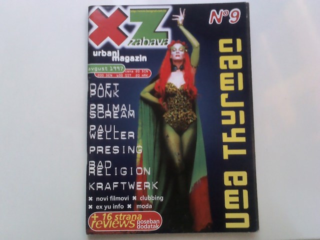 Časopis XZ ZABAVA br. 9, avgust 1997.