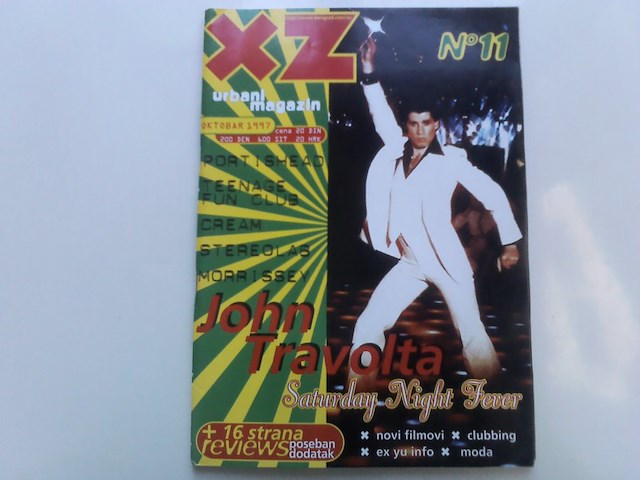 Časopis XZ ZABAVA br. 11, oktobar 1997.