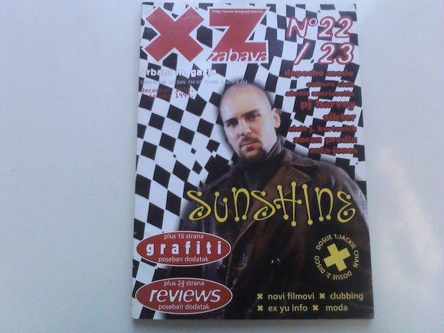 Časopis XZ ZABAVA br. 22/23, januar 1999.