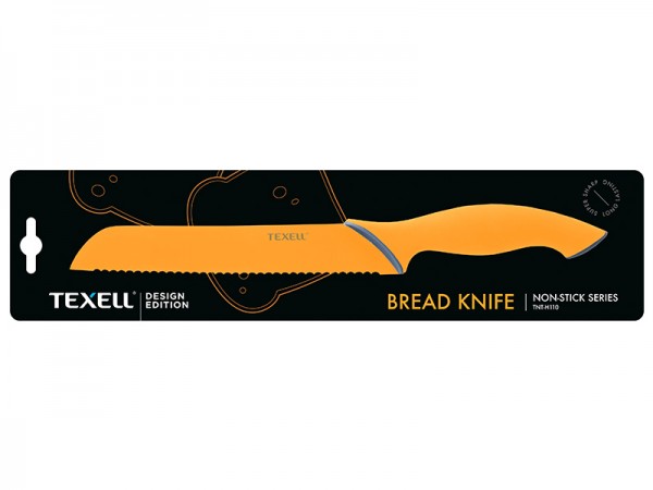 TEXELL Hleb TNT-H110 20.4cm Nož u boji sa non-stick premazom