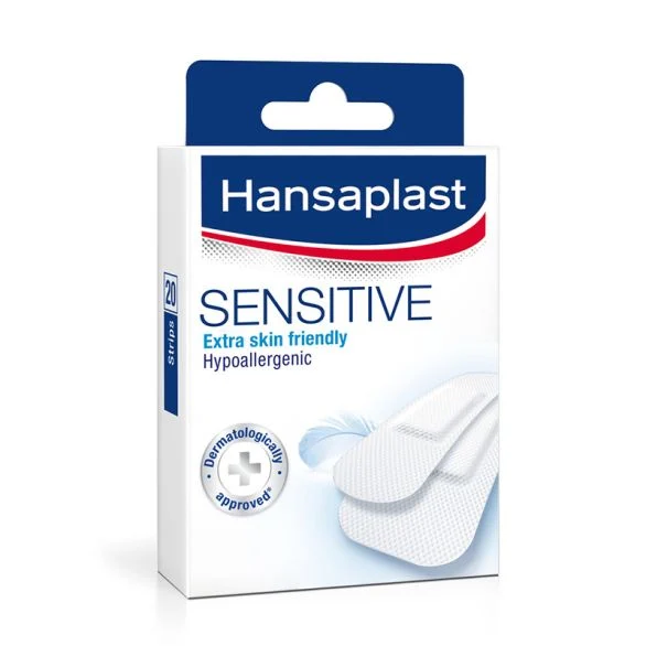 Hansaplast Sensitive flasteri, 20 komada