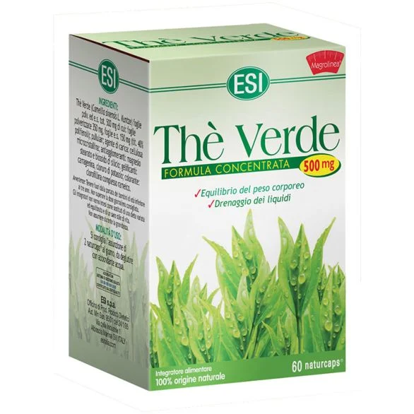 ESI Zeleni Čaj 60 kapsula 500 mg