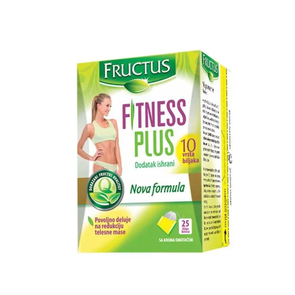 Dodatak ishrani u obliku mešavine biljnog čaja - Fructis Fitness Plus