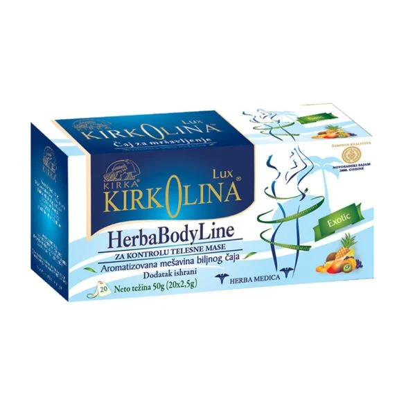 Kirkolina® Lux Herba Body Line čaj za kontrolu telesne mase