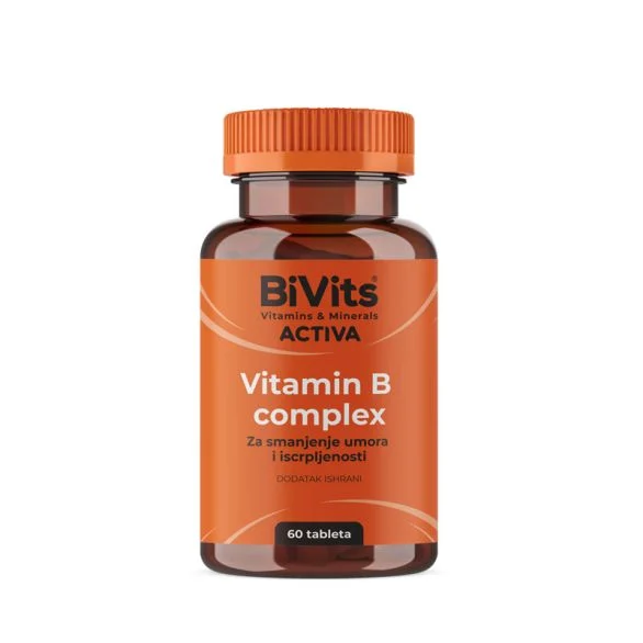 BiVits Activa Vitamin B complex 60 tableta