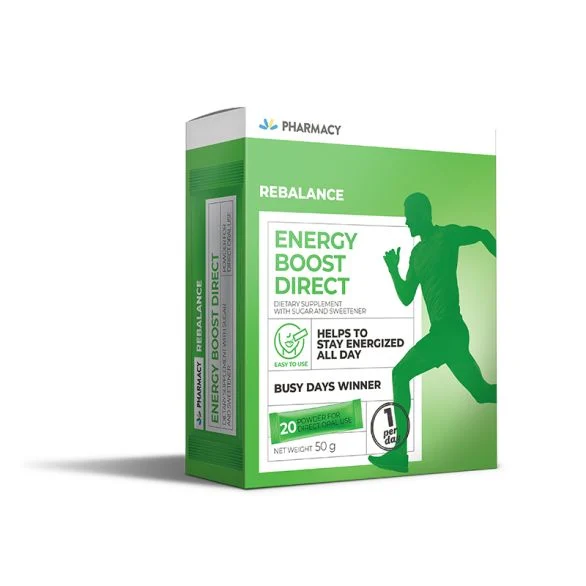 Pharmacy Energy Boost Direct, 20 kesica