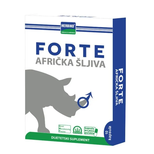 Herbiko Afrička šljiva Forte kapsule 10 komada