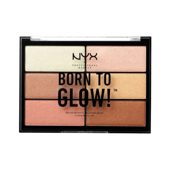NYX Professional Makeup Paleta hajlajtera Born To Glow