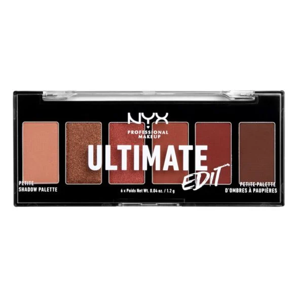 Nyx Professional Makeup Mini paleta senki za oči Ultimate Shadow Mini Palette 01-Warm Neutrals