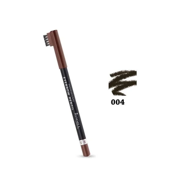 Rimmel olovka za obrve eyebrow pencil 004 Black Brown