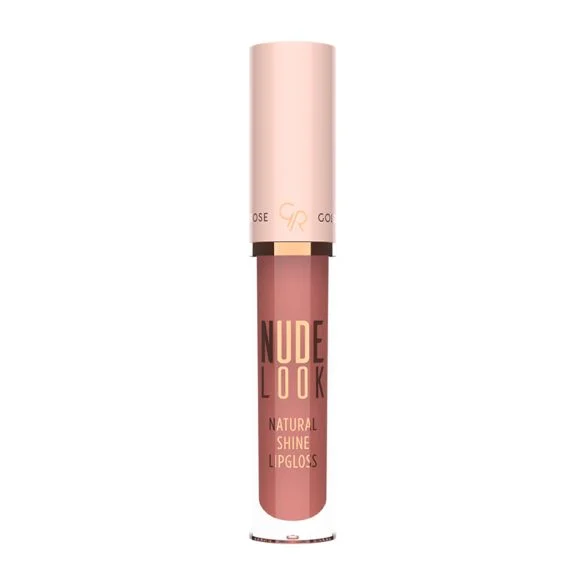 Golden Rose Nude look natural shine lipgloss 04 Peachy Nude