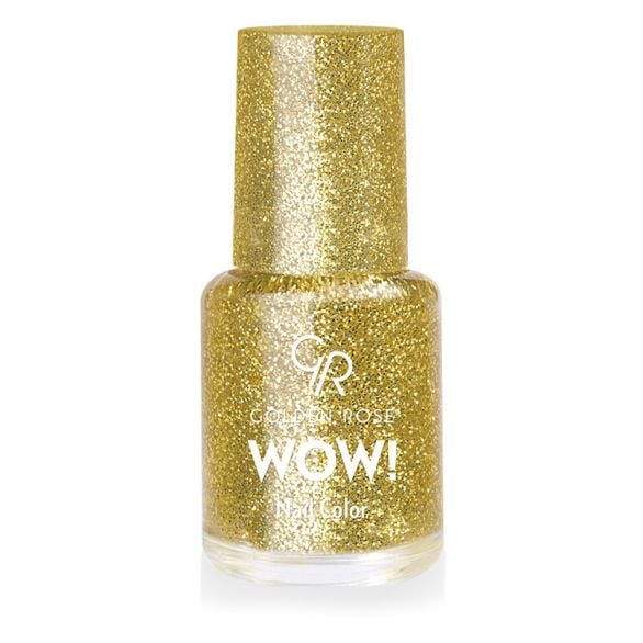 Golden Rose Wow Nail Color Glitter