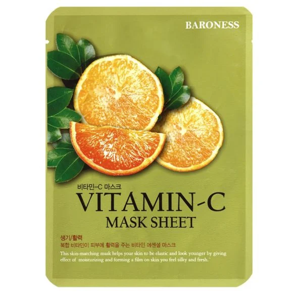 Baroness vitamin C sheetmaska za lice 21g