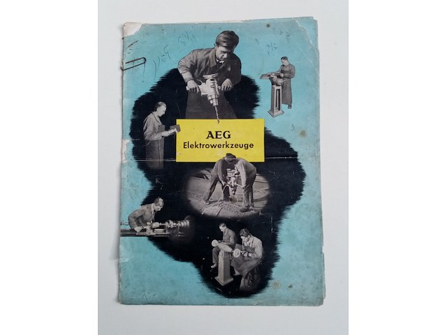 AEG Elektrowerkzeuge - KATALOG IZ 1939. (MŠK)