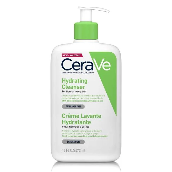 CeraVe Hidratantna emulzija za čišćenje za normalnu do suvu kožu, 473 ml