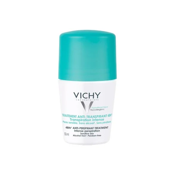Vichy Deodorant Roll-on dezodorans za regulaciju prekomernog znojenja 48h, 50 ml