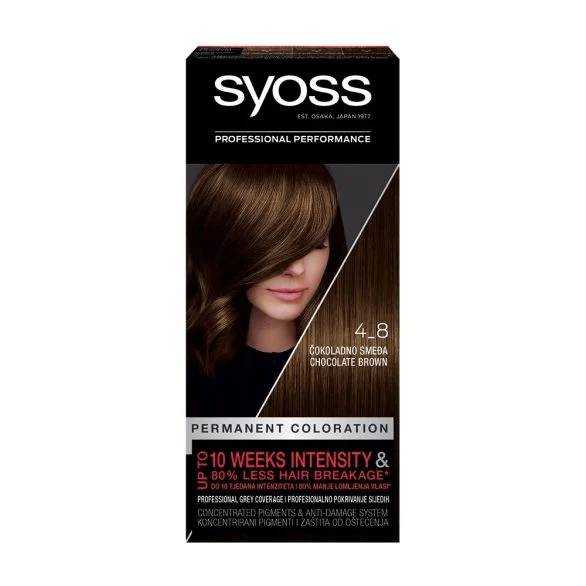 Syoss boja za kosu 4-8 Chocolate brown