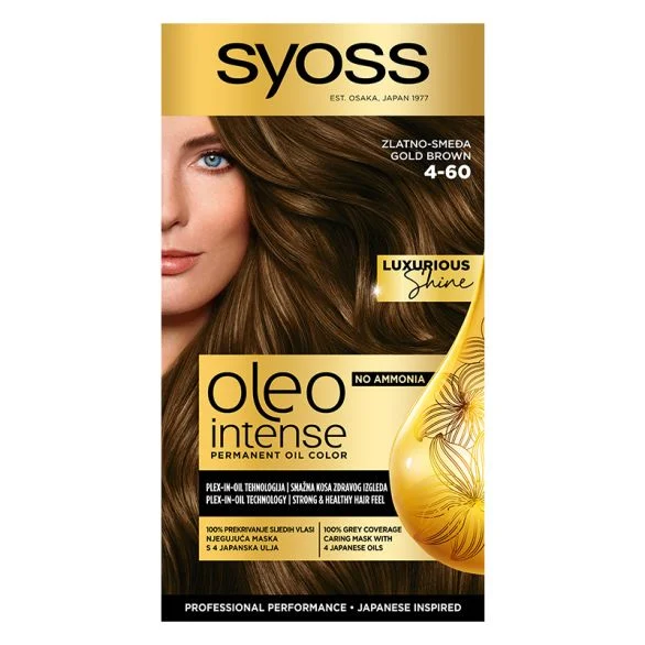 Syoss Oleo Intense boja za kosu 4-60 Gold Brown