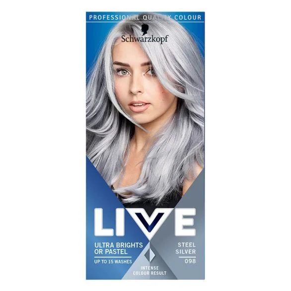 Live Color XXL Ultra Bright boja za kosu 98 Metalik srebrna
