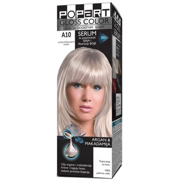 Still Popart boja za kosu A10 ultra pepeljasto plava