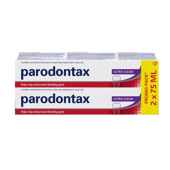 Parodontax Ultra Clean pasta duo pack 2x75ml